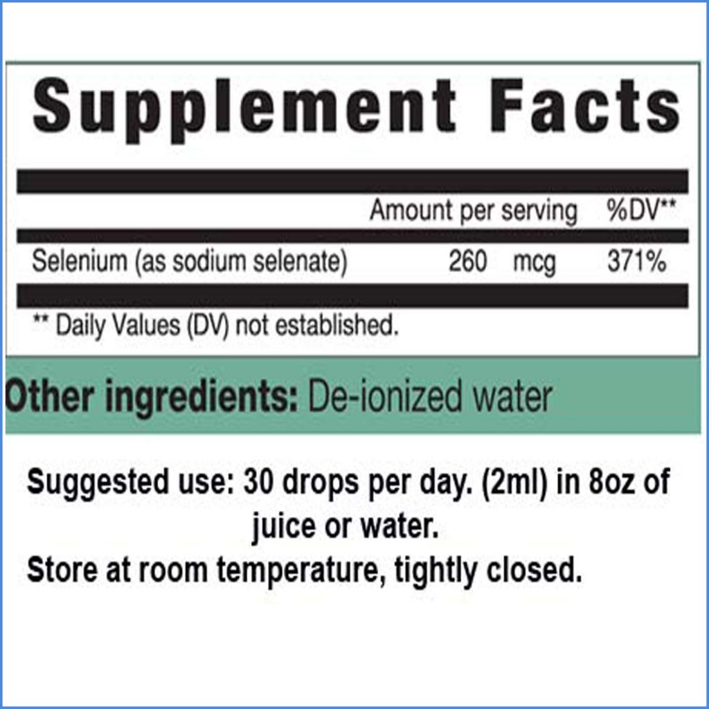 Selenium Liquid Concentrate - Healthy Habits